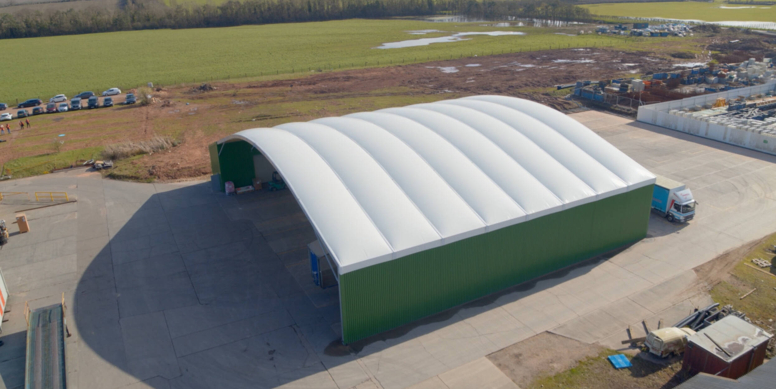 Farrell Transport | Permanent Loading Canopy | Spaciotempo