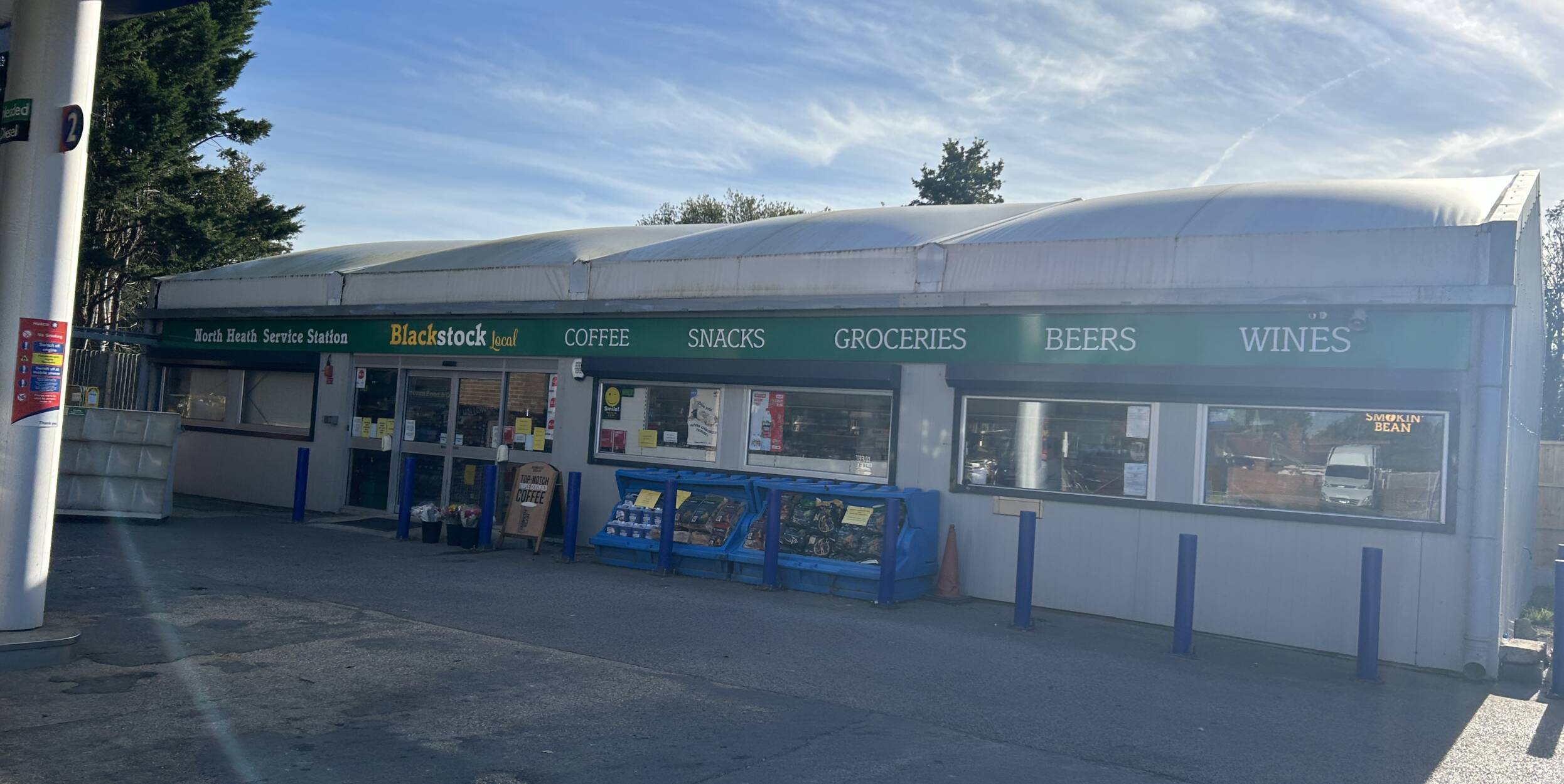 North Heath Service Station | Temporary Building… | Spaciotempo