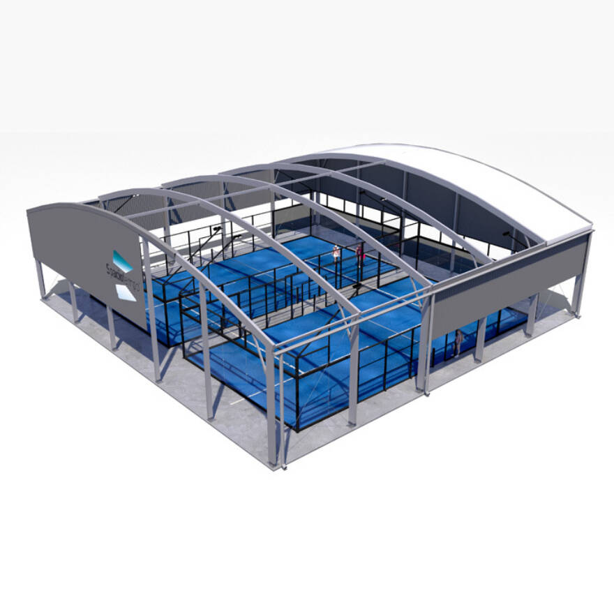 Temporary Padel Courts | Padel Sporting Structures | Spaciotempo