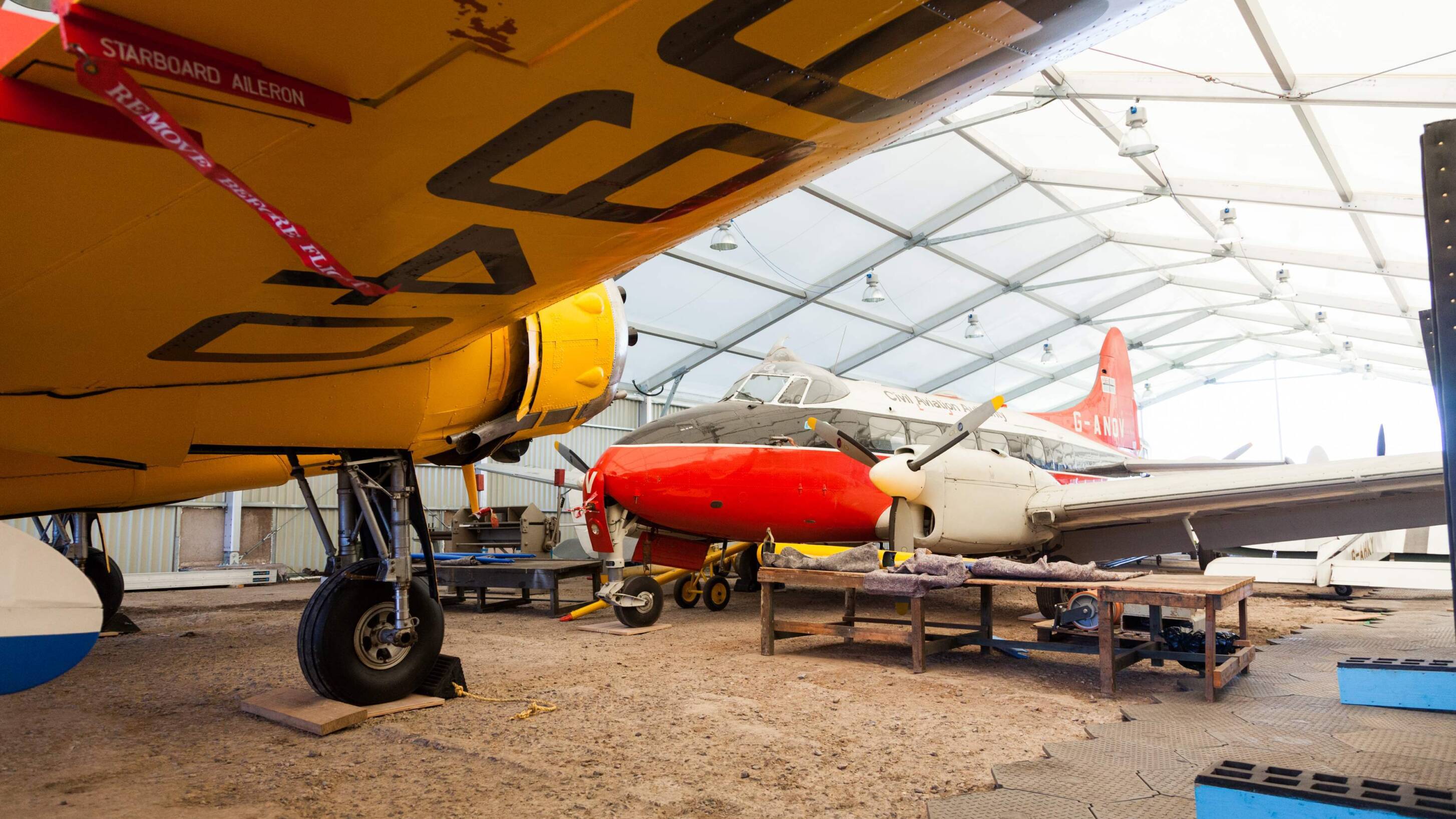 Temporary Aircraft Hangar | Spaciotempo