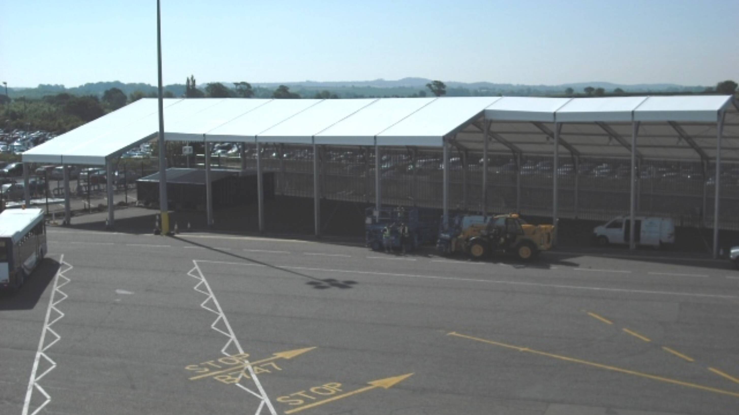 Temporary Aircraft Hangar | Spaciotempo
