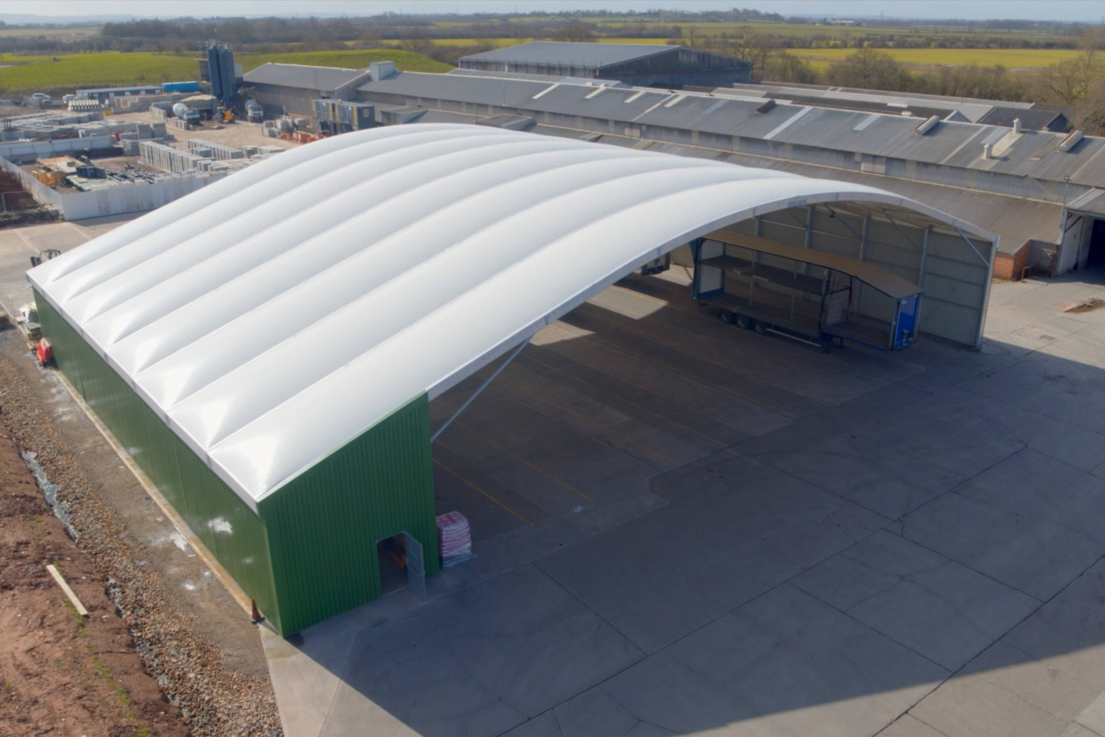 Farrell Transport | Permanent Loading Canopy | Spaciotempo